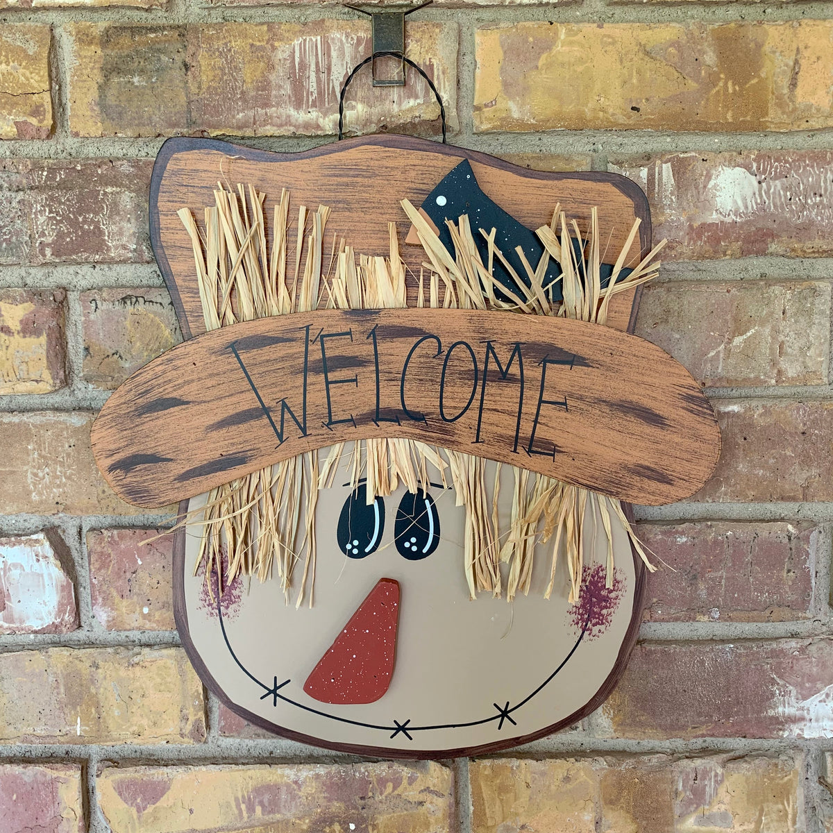 Scarecrow Sign – Blessed with Grace Designs