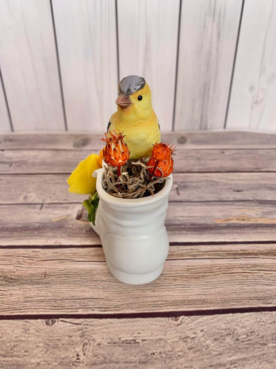 Bird on a Shoe – Blessed with Grace Designs